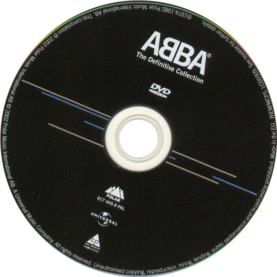 ABBA The Definitive Collection : DVD | DVD Covers | Cover Century ...
